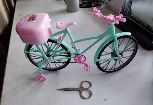 Велосипед и корзина для кукол