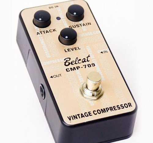 CMP-709 Vintage Compressor Педаль эффекта, Belcat