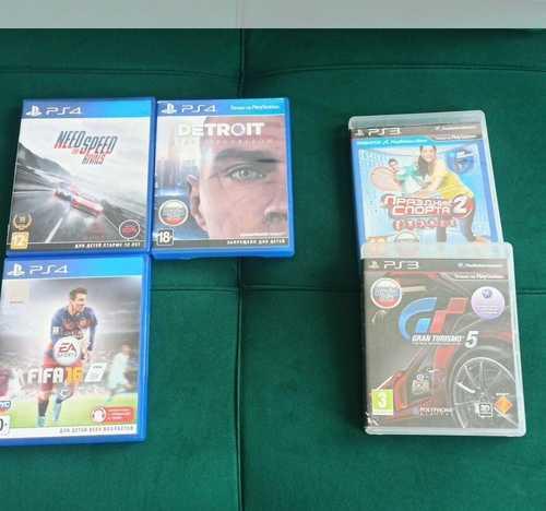 Диски на ps4 fifa, Detroit, ps3