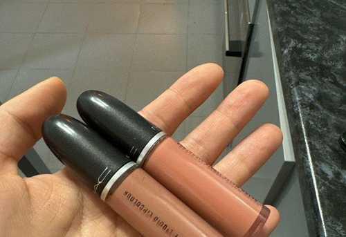 Помада для губ MAC Burnt spice и Lady-be-good