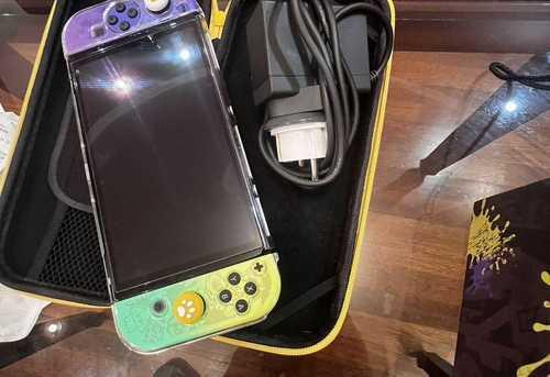 Nintendo switch oled splatoon 3 edition