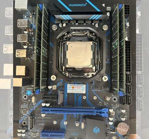 Комплект x99 qd4 2680v4 64 gb ram