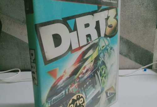 Dirt 3 ps3 диск