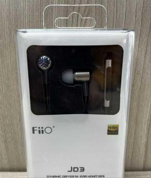 Проводные наушники Fiio jd3