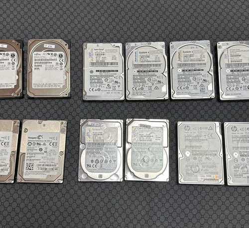 Серверные диски SAS 1TB 1.2TB 900GB 300GB
