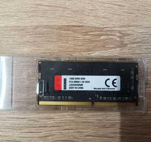 Оперативная память DDR4 sodimm goshobe 16Gb JZ2404