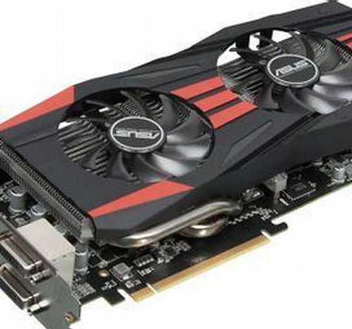 Видеокарта asus AMD Radeon R9 270X 2гб gddr5