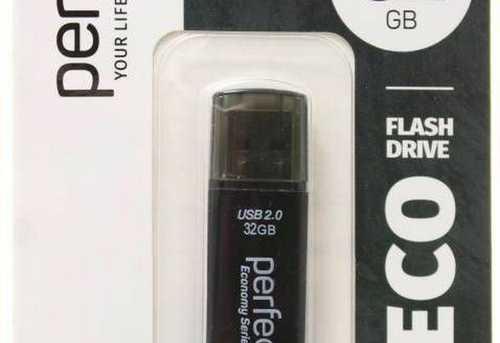 Флешка 32 гб USB Perfeo E01 Black