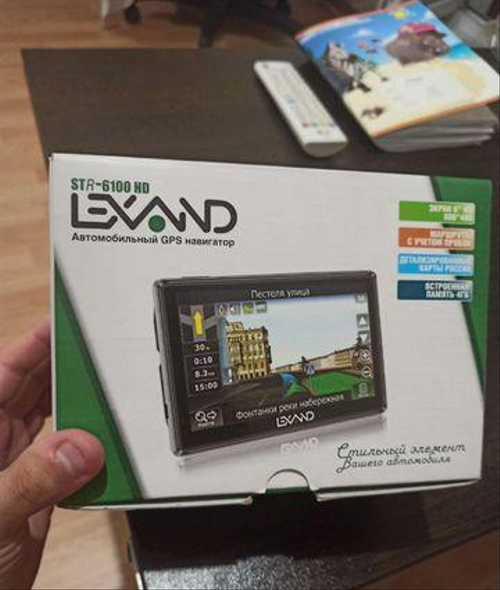 Навигатор Lexand str-6100 hd