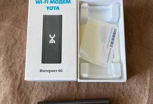 Wifi роутер Yota 4G, любой оператор