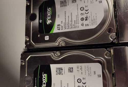 HDD серверный SAS Seagate exos 7E8 4TB