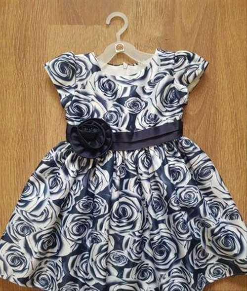 Нарядное праздничное платье для девочки 2 года