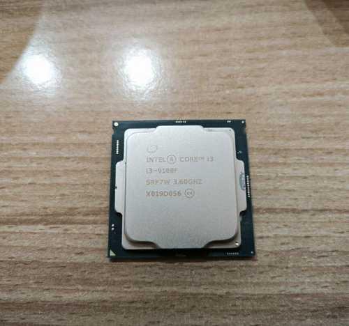 Процессор Intel core i3 9100f