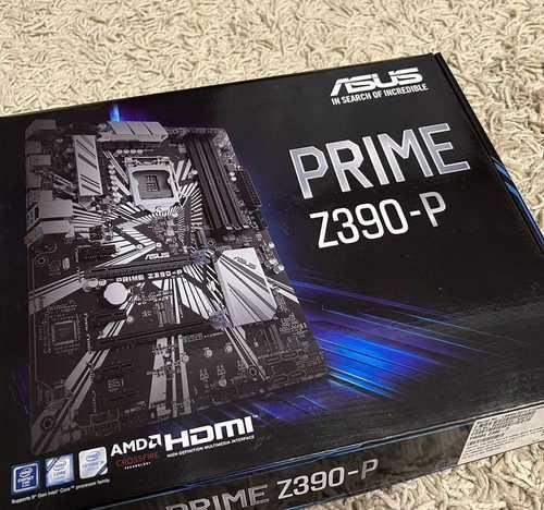 Материнская плата Asus z390-p