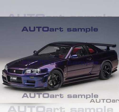 Autoart Nissan Nismo R34 GTR Z-tune 1:18 предзаказ