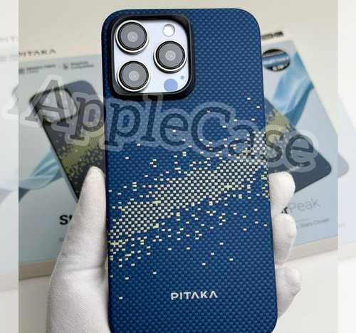 Чехол Pitaka на iPhone 15 Pro/Pro Max млечный путь