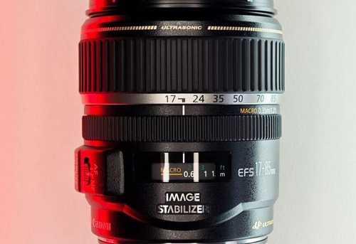 Объектив Canon 17-85mm f/4-5.6 IS USM EF-S