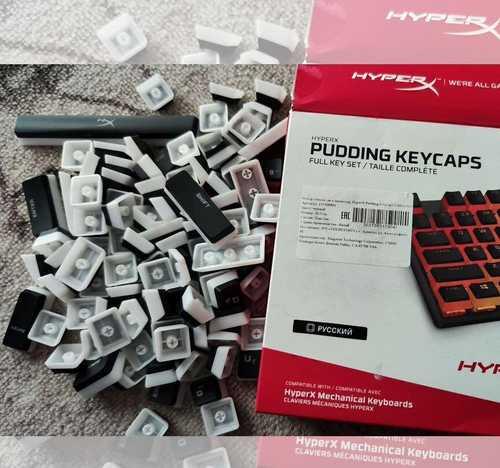 Hyperx alloy fps кейкапы