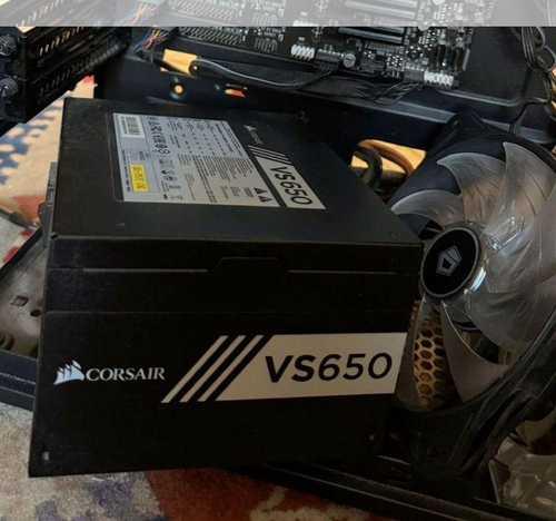 Блок питания corsair vs650