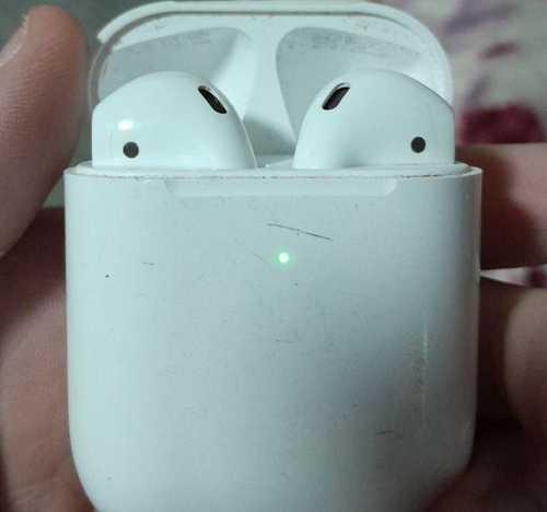 Беспроводные наушники apple airpods