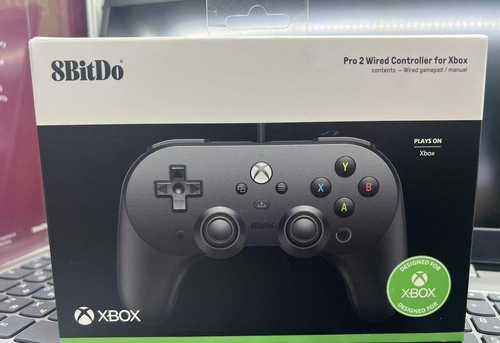 Геймпад проводной 8BitDo Pro 2 for Xbox черный