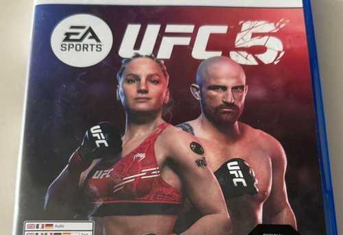 Диск ps5 UFC 5