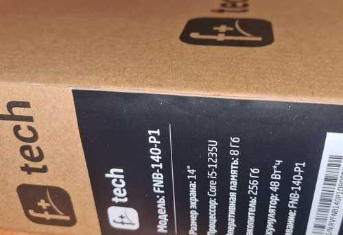Ноутбук 14" F+ FNB-140-P1, 256 ГБ, Core i5-1235U, RAM 8 ГБ, Intel UHD Graphics