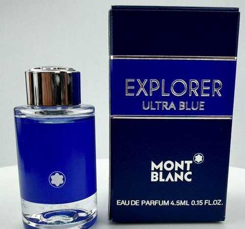 Парфюм/Пробники духов Montblanc Explorer Ultra Blue (M) Edp 4.5ml