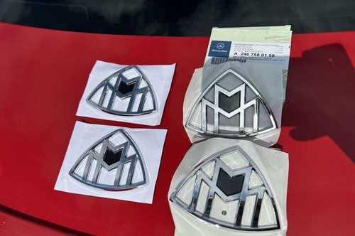 Эмблема багажника maybach майбах логотип