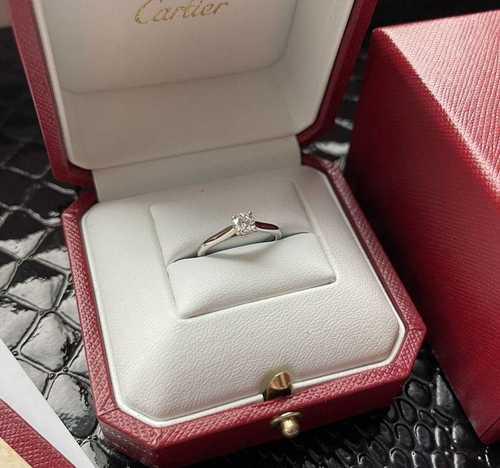 Кольцо Оригинал Cartier(15,5) сДокументами,Ново