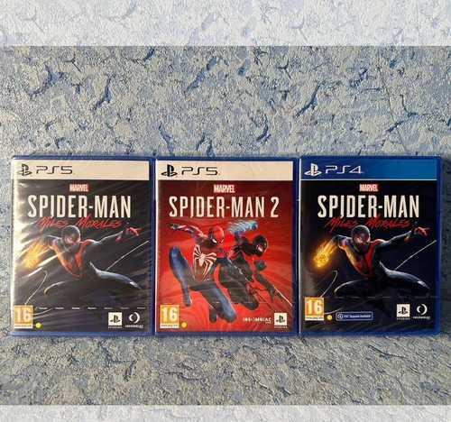 Spider Man PS4/PS5 (новый диск)