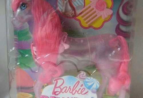 Розовый конфетный единорог для куклы Барби Mattel