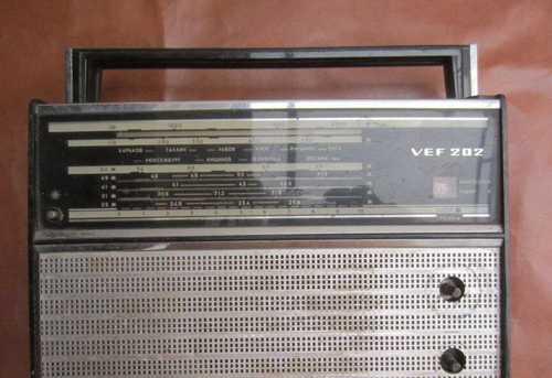Радиоприёмник II класса Vef 202 СССР под профилакт