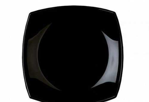 Тарелка десертная Luminarc 19 см черная Квадрато