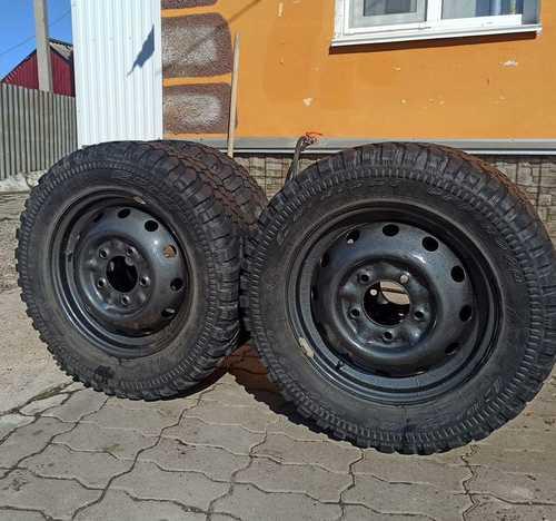 Грязевые колёса нива r16