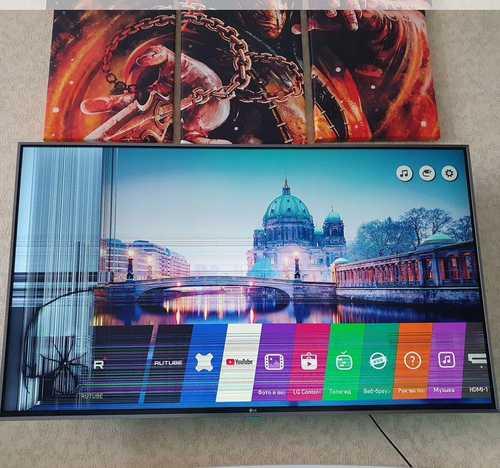 Телевизор lg 43uj750v