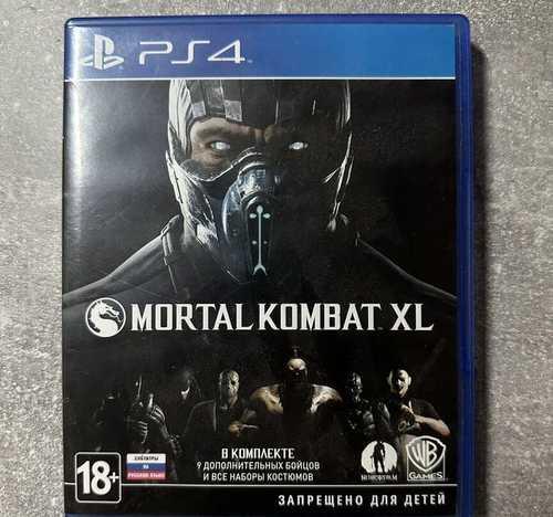 Mortal kombat xl ps4 диск