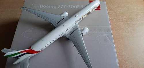 Модель самолета B777 Emirates 1\200 Gemini Jets