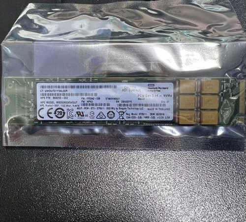 HPE 800GB NVMe x4 MU M.2 22110 DS SSD (869255-002)