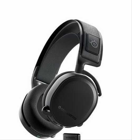 Наушники с микрофоном SteelSeries Arctis 7+ black | Festima.Ru ...