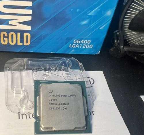 Процессор intel Pentium Gold G6400