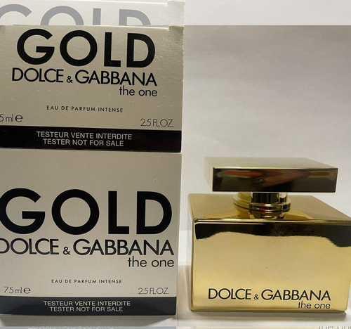 Dolce gabbana the one gold intense