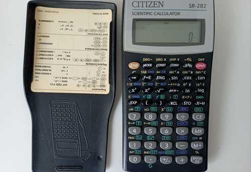 Инженерный калькулятор citizen SR-282