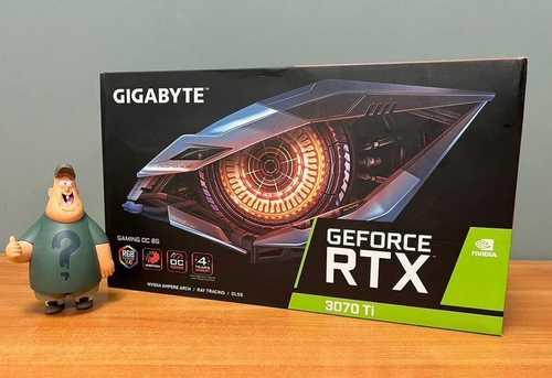 Видеокарта gigabyte GeForce RTX 3070 Ti (новая)
