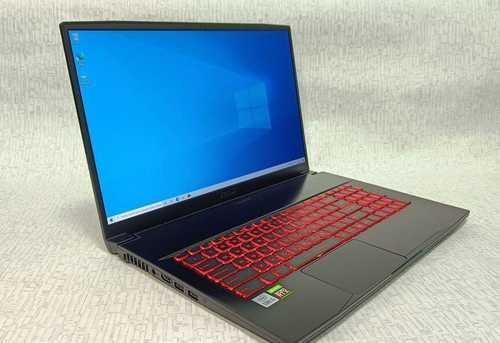 Игровой ноутбук MSI Core i5-10500H, RTX 3050,144Гц