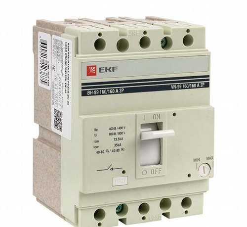 Выключатель нагрузки вн-99 160/160А 3P EKF PROxima