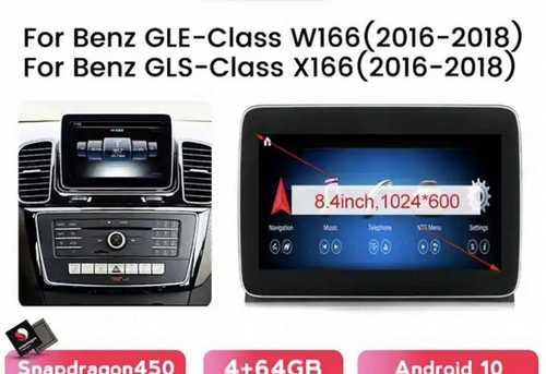 Андроид магнитола Mercedes 166 ML GLS