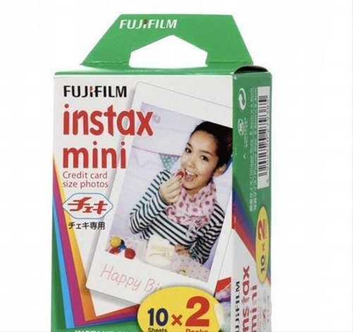 Картриджи fujifilm instax mini (2 фото)