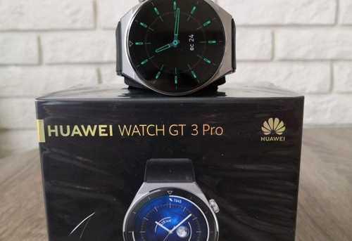 Huawei watch GT 3 Pro 46мм Черный ремешок ODN-B19
