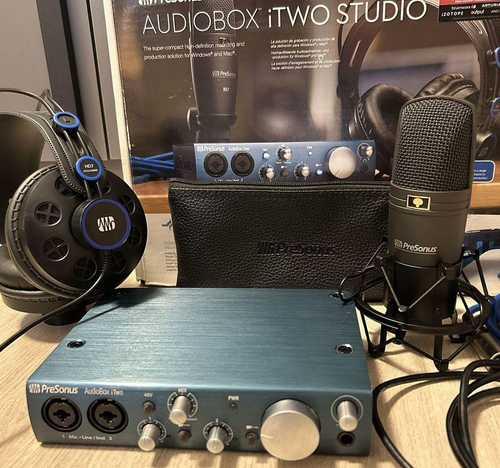 PreSonus AudioBox iTwo Studio Комплект звукозаписи